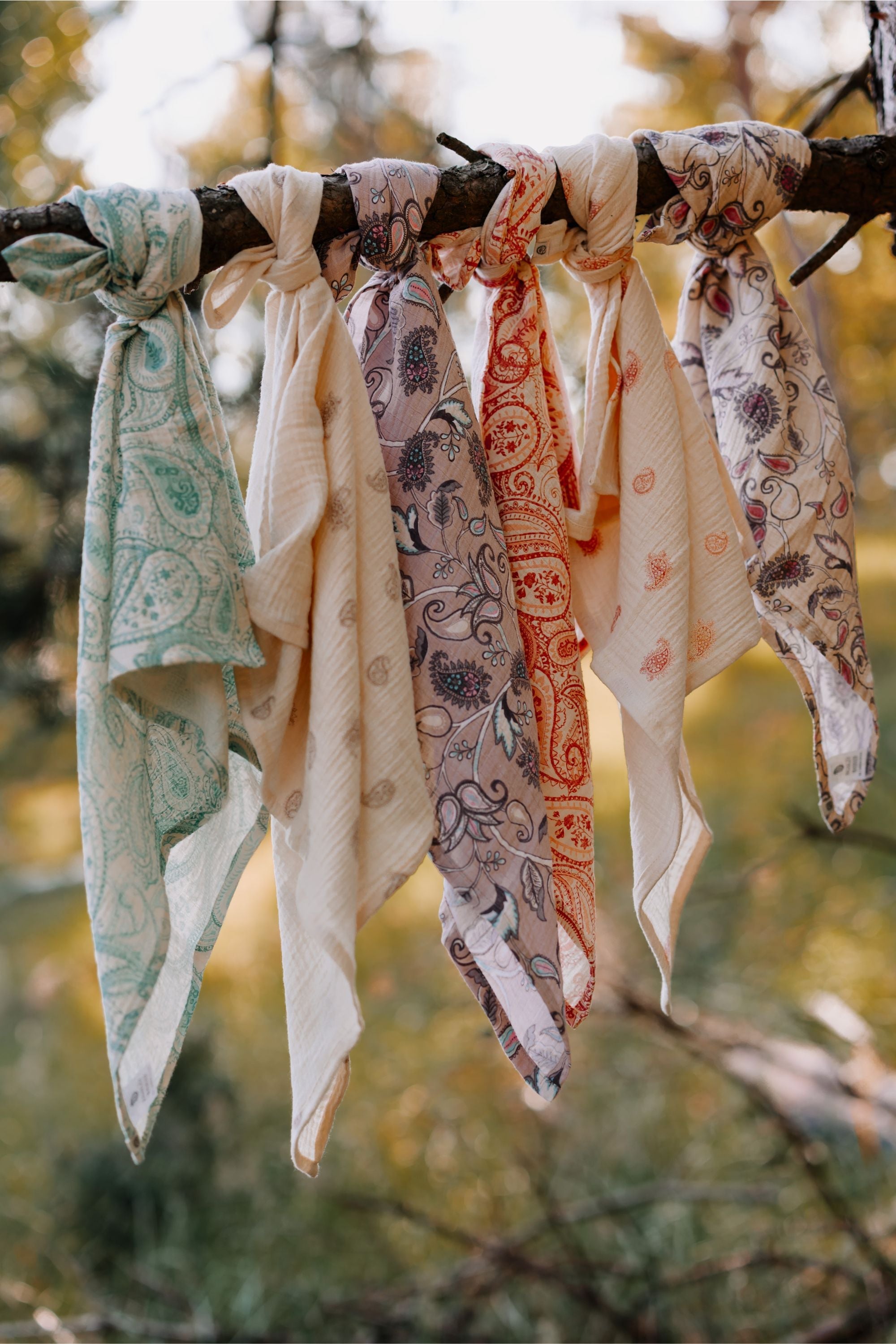 Hydrofiele doeken 60 x 60 – Paisley Babies by Lisette Aimée